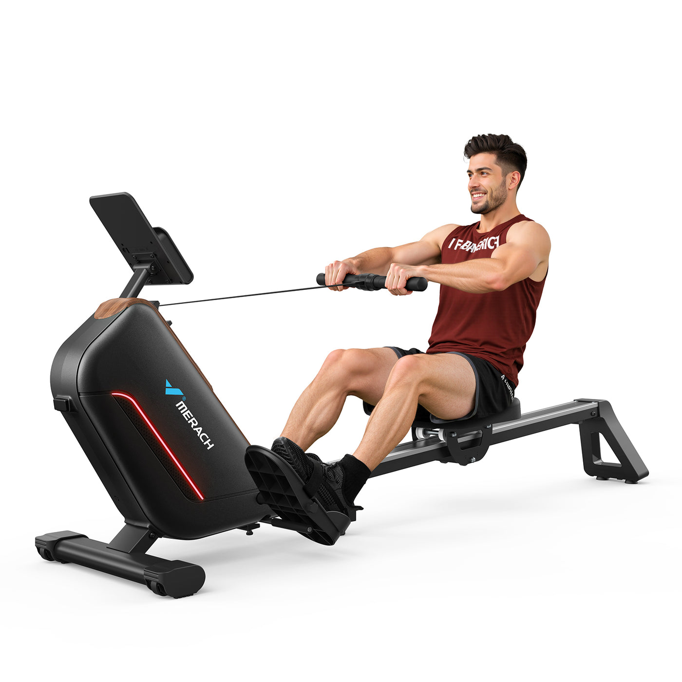 Electromagnetic Rowing Machine – Powerful Electromagnetic Rower | MERACH