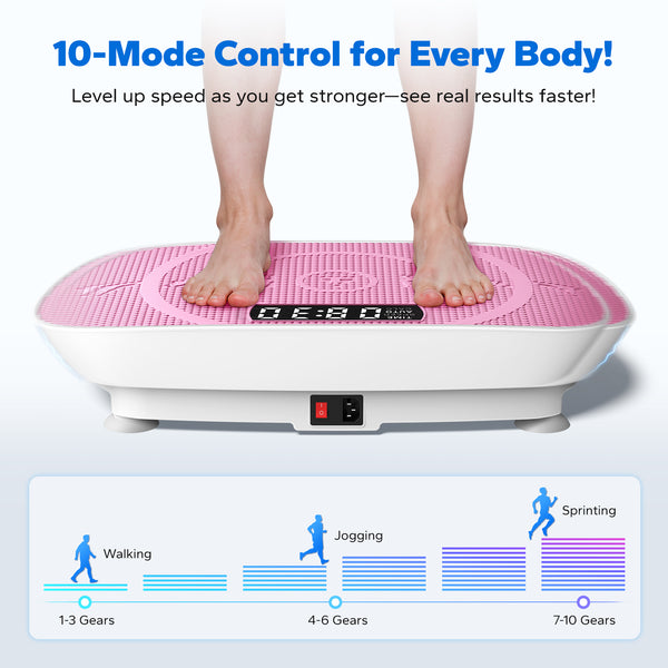 Sit on Vibration Plate for Daily Workouts – MR-2398 Slim Vibration ...