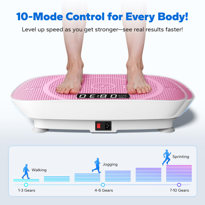 Sit on Vibration Plate for Daily Workouts – MR-2398 Slim Vibration ...