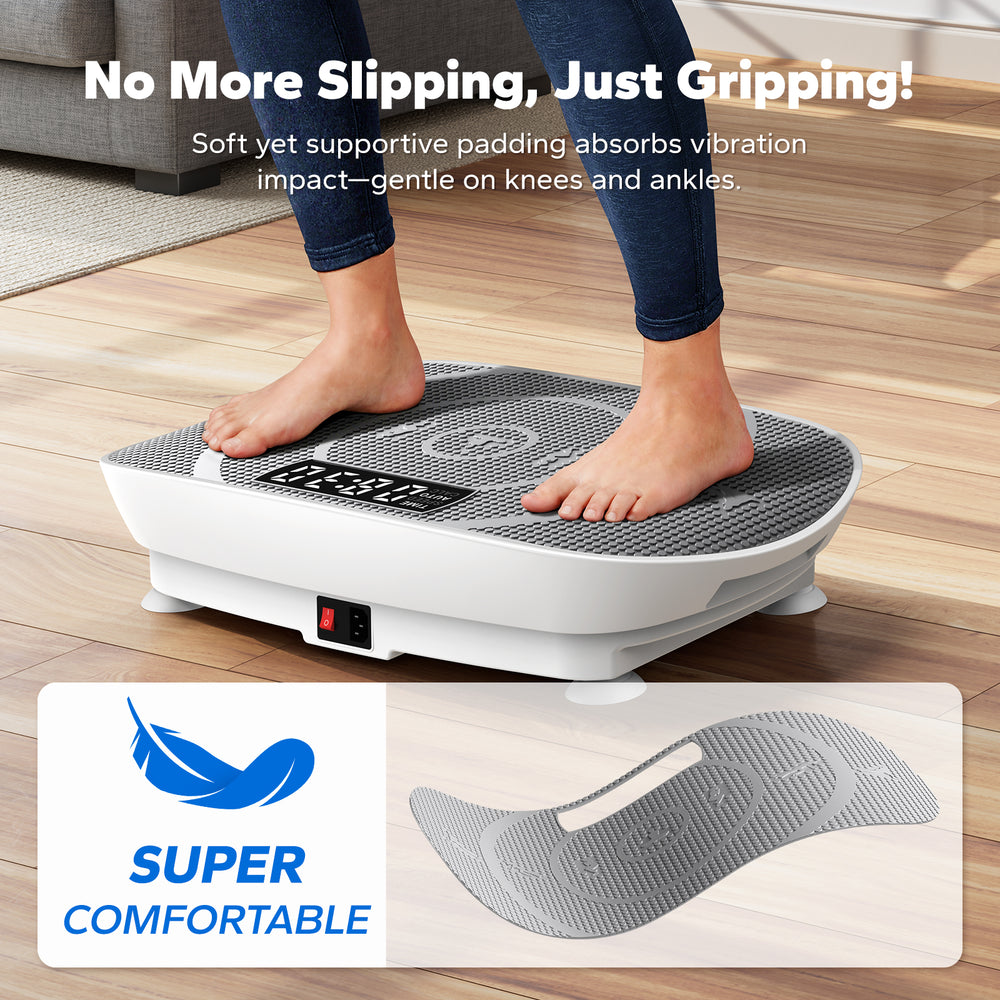 Sit on Vibration Plate for Daily Workouts – MR-2398 Slim Vibration ...