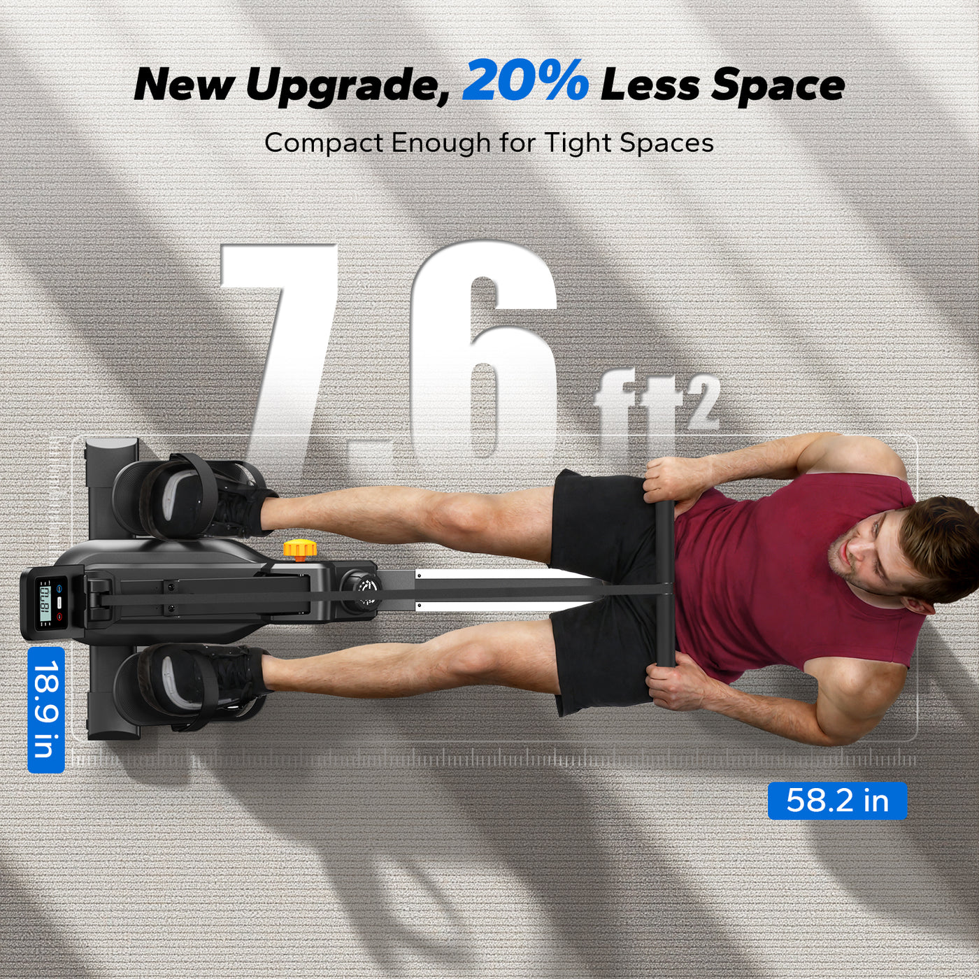 Next-Level Foldable Magnetic Rowing Machine for Small Spaces | MERACH