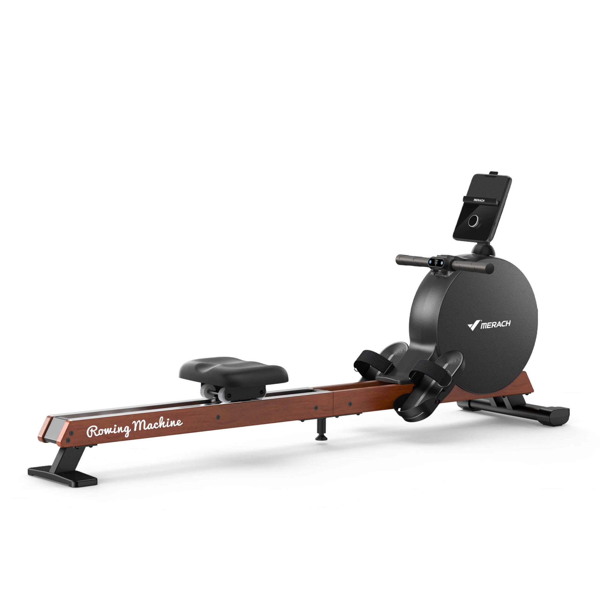 Magnetic Rowing Machine for Beginners - Self-powered Rower with LED ...