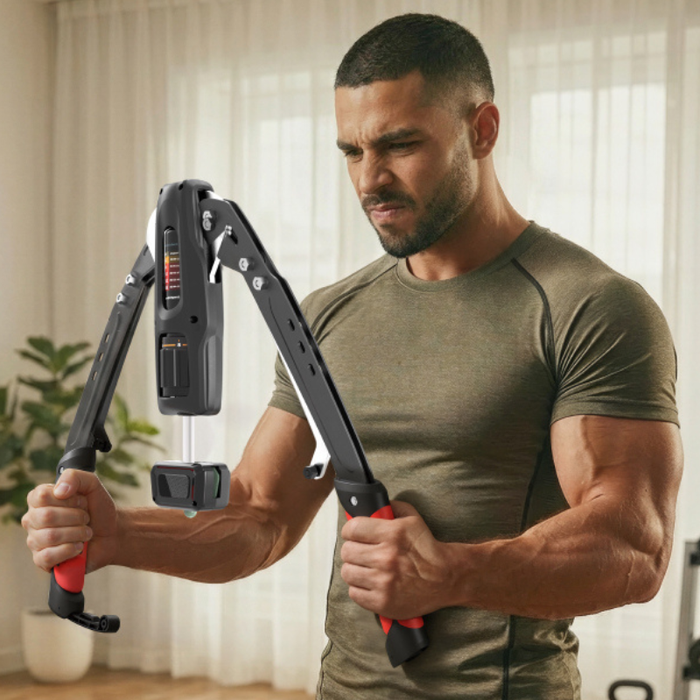 Adjustable Arm Exerciser with Counter for Upper Body Training | MERACH