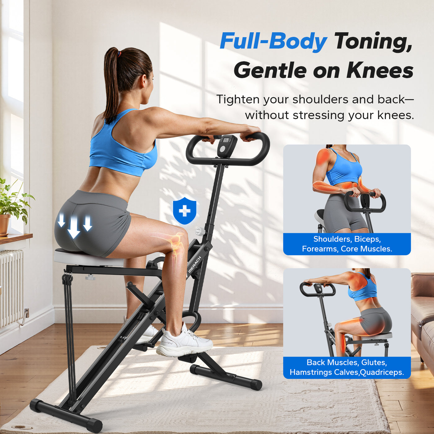 Assisted Squat Machine - Foldable Squat Assist for Home | MERACH