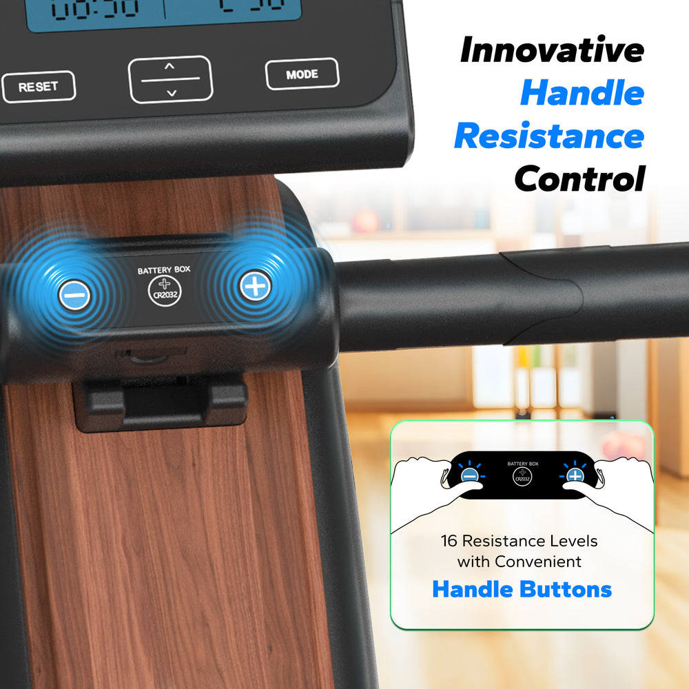 Smart R15 Pro Electric Rowing Machine – App Workouts & Quiet Power | MERACH