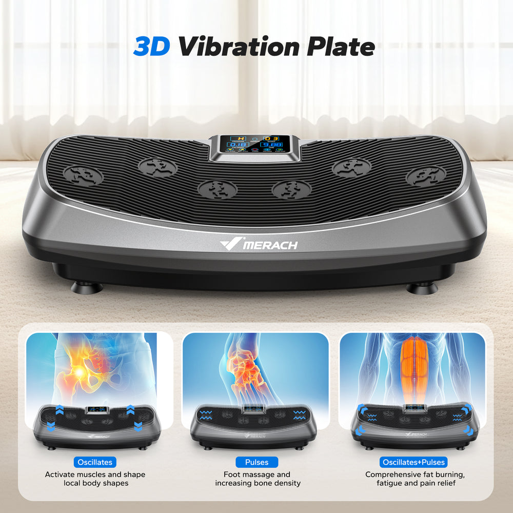 CV50 3D Curved Low-Impact Vibration Plate