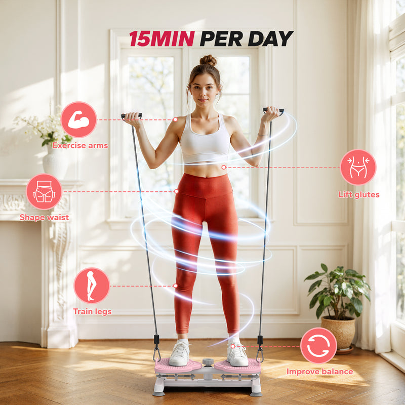 Waist Twister Ab Machine Pro- Ab Twister Board for Core Training | MERACH