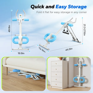 Adjustable Ab Trainer Machine – Ab Stimulator Machine for Progressive ...