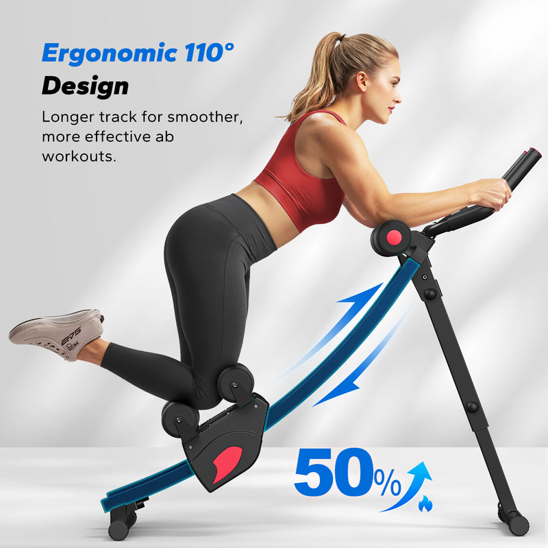 Professional Dual-Track Ab Machine with Separated Sliders for Advanced ...
