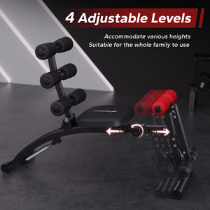 MERACH Ab Machine, Multi-Functional Adjustable Ab Trainer