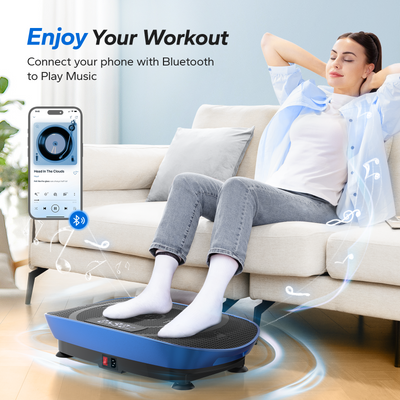 MERACH Whole Body Vibration Plate, Whole Body Workout Vibration ...