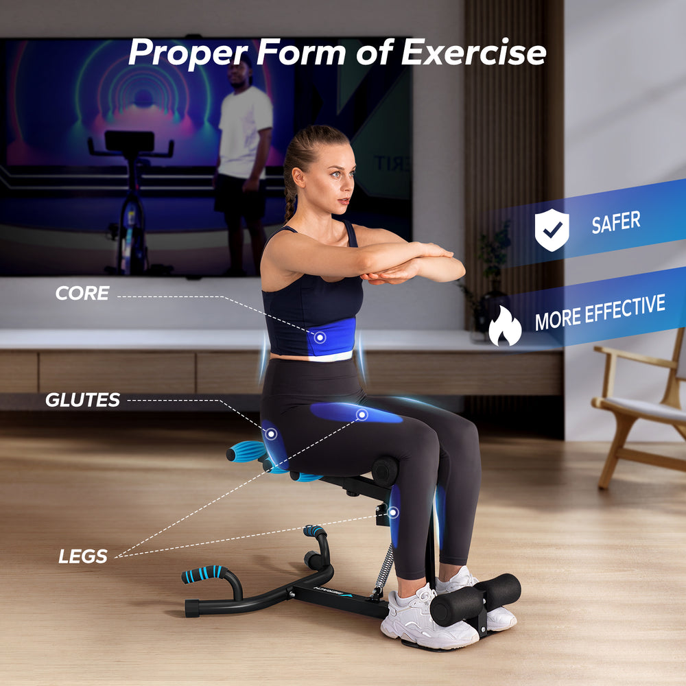 3 In 1 Multifunctional Squat Machine - Deep Squat Machine For Glutes ...