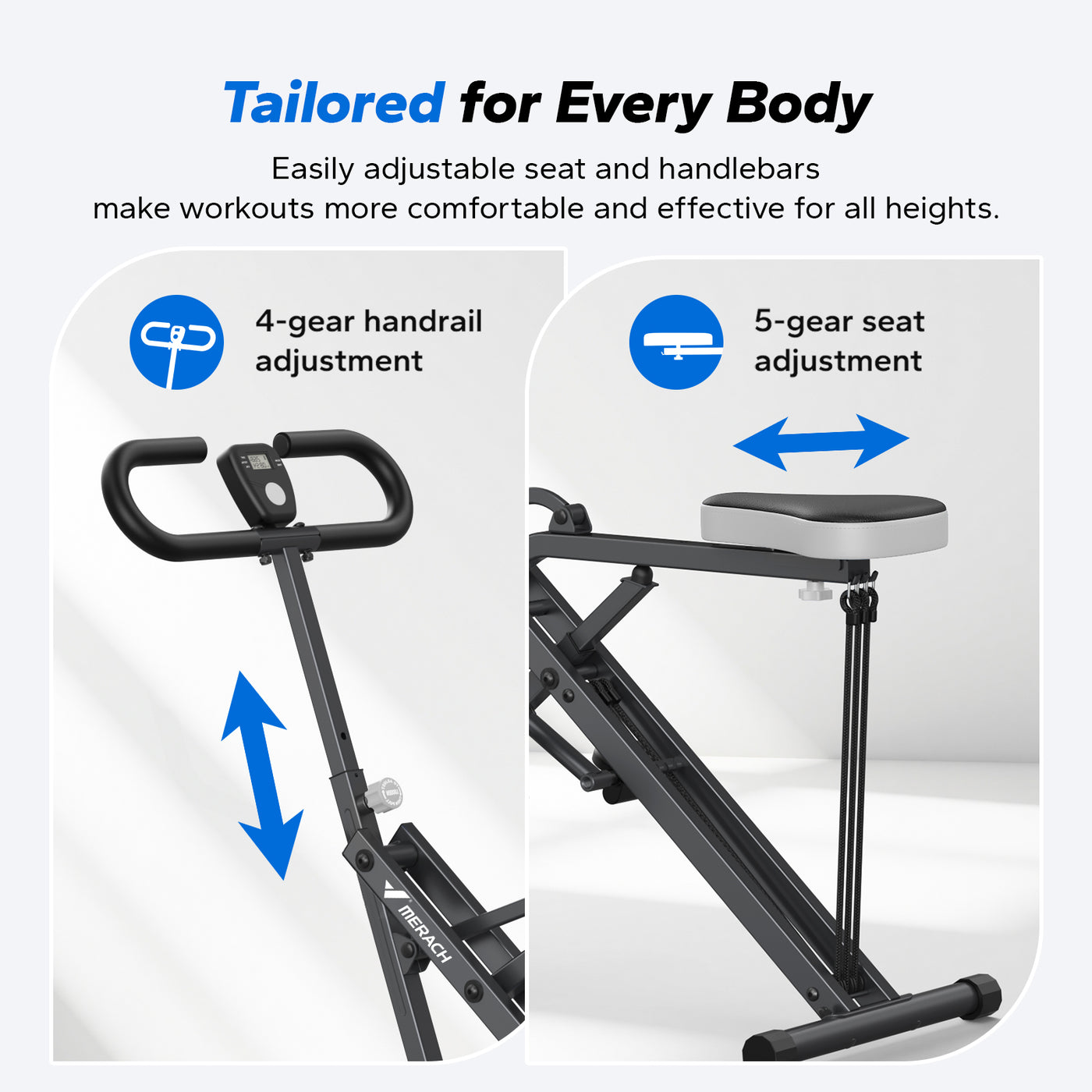 Assisted Squat Machine - Foldable Squat Assist for Home | MERACH