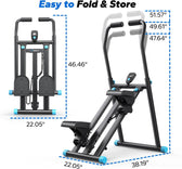 Folding Vertical Stair Stepper – Adjustable Stepper Climber for Home ...