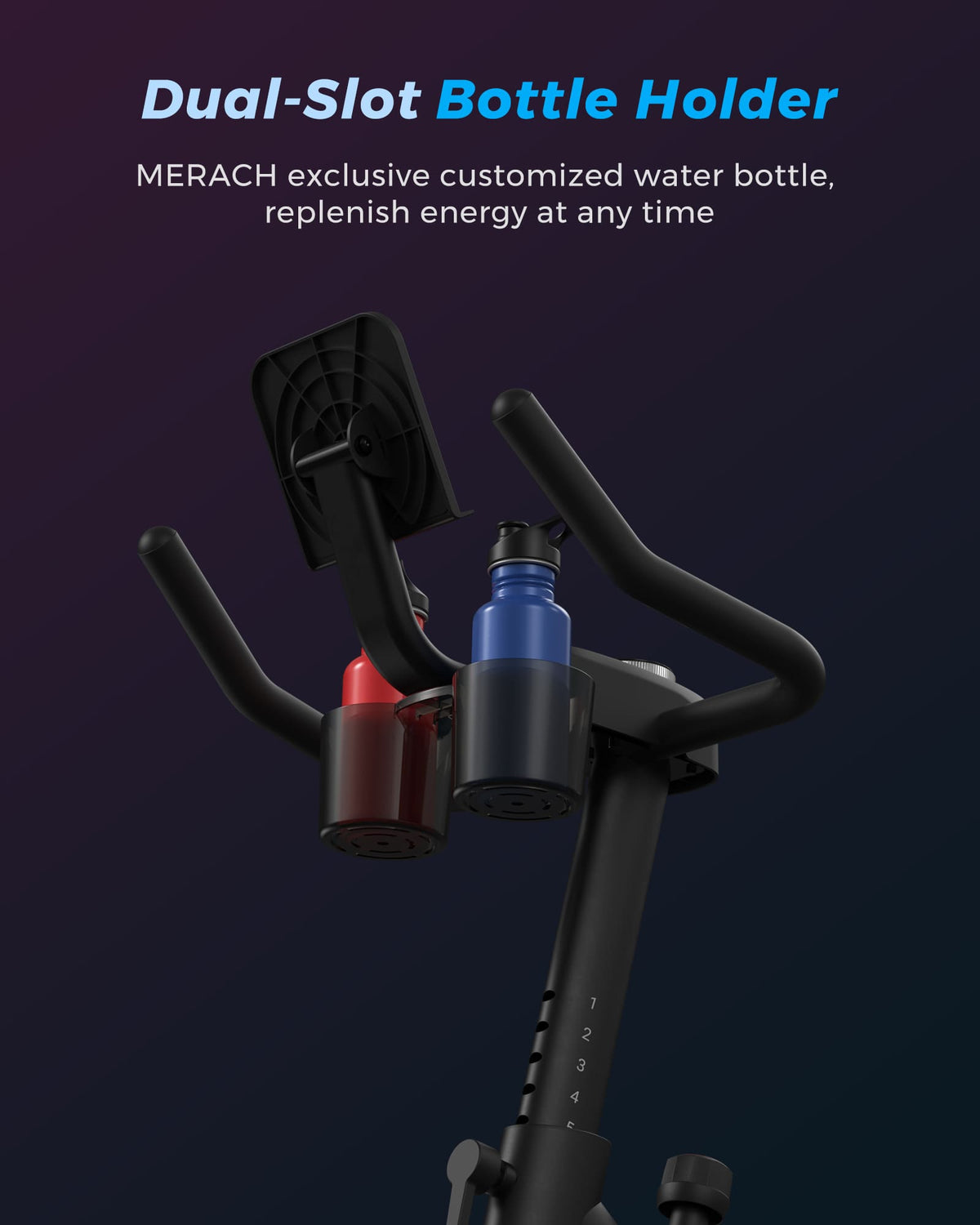 MERACH S26 Cardio Workout Exercise Bike with Comfortable Seat Cushion ...