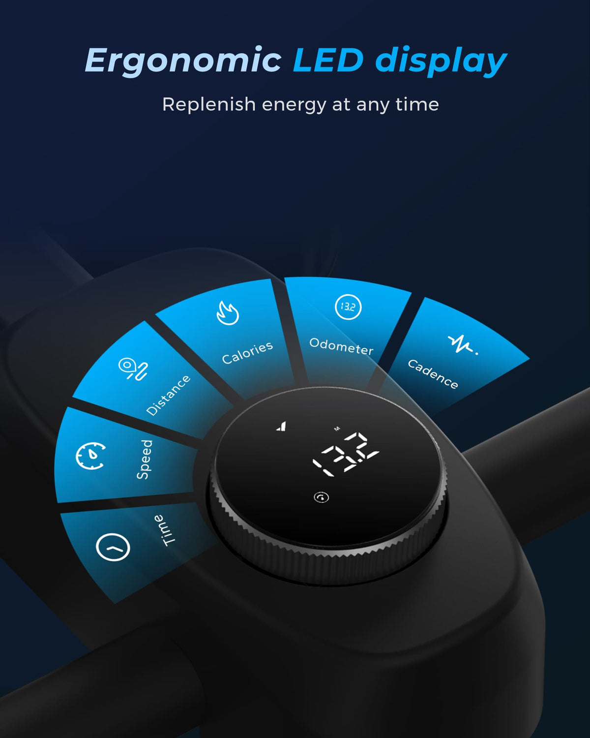 MERACH S26 Cardio Workout Exercise Bike with Comfortable Seat Cushion ...