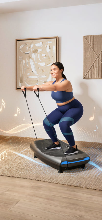 High-Intensity 4D Vibration Plate for Muscle Activation | MERACH