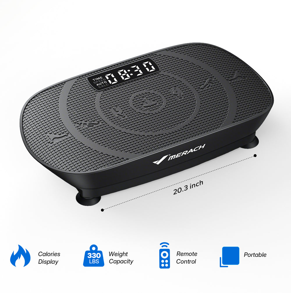 Sit on Vibration Plate for Daily Workouts – MR-2398 Slim Vibration ...