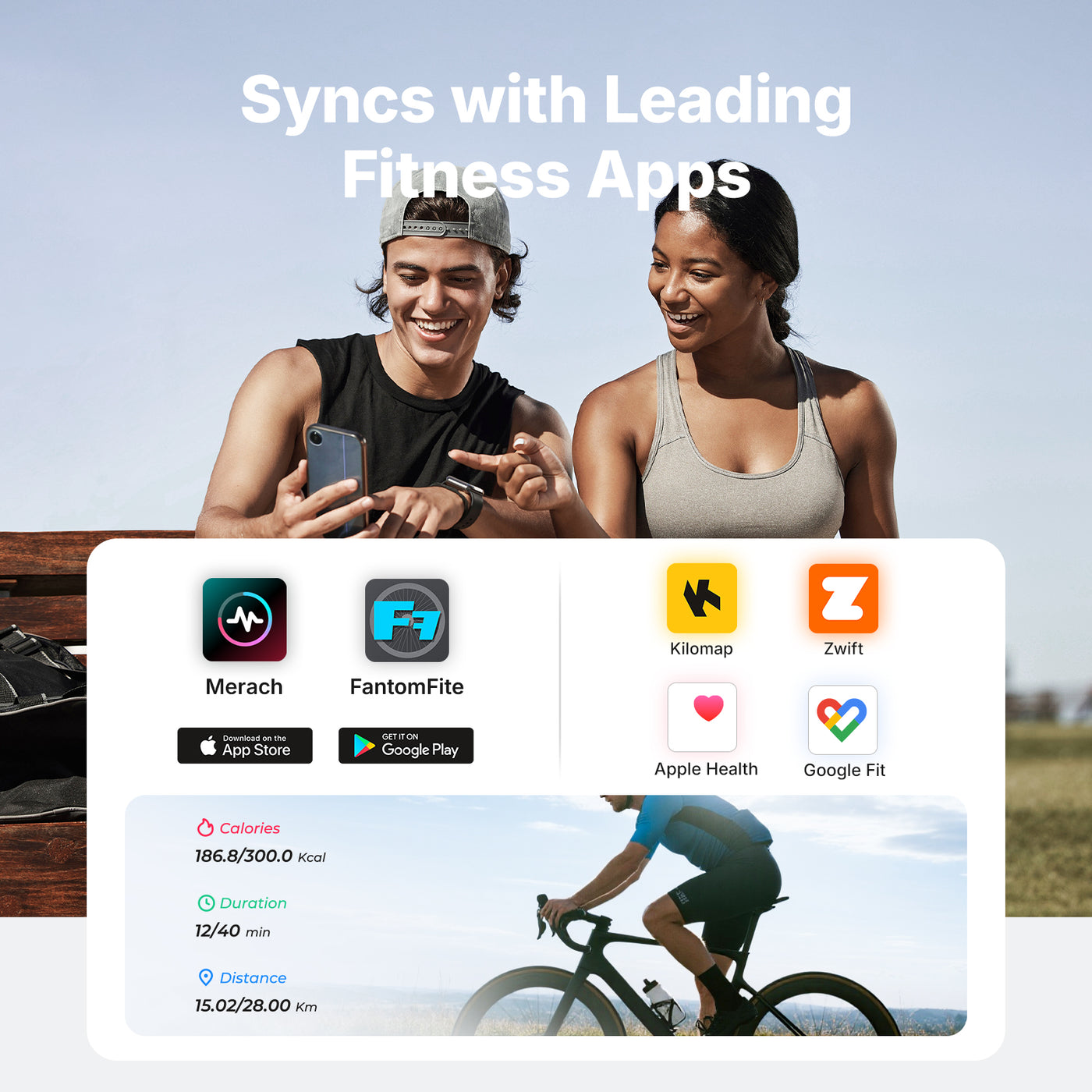 Self-Powered & Auto-Resistance Exercise Bike for Weight Loss | MERACH