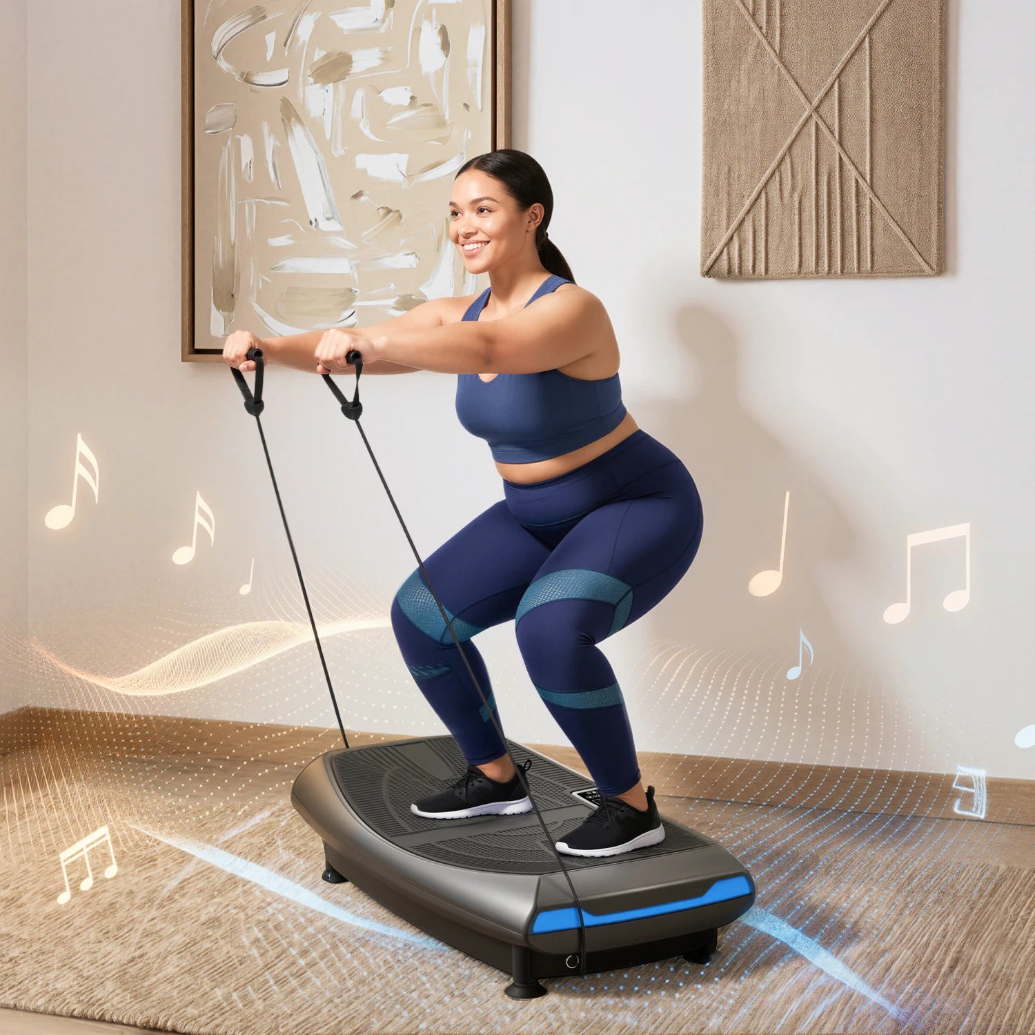 High-Intensity 4D Vibration Plate for Muscle Activation | MERACH