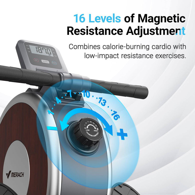 MERACH's Budget-Friendly Q1S Home Smart Rower with Auto Resistance